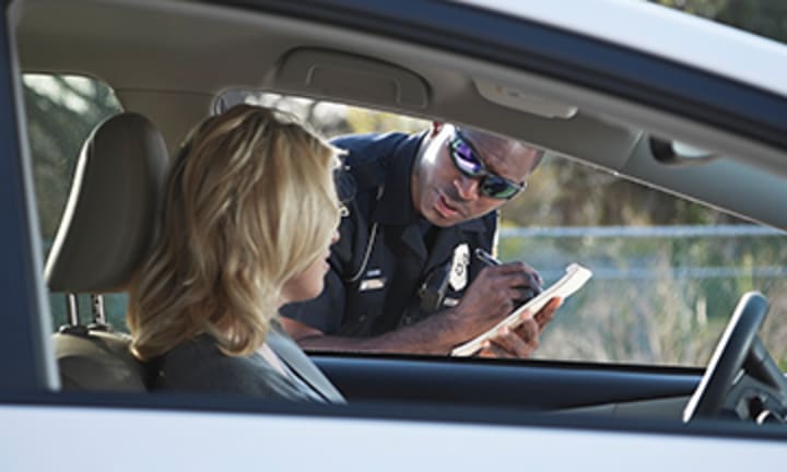 cop pulled over wrong car for speeding